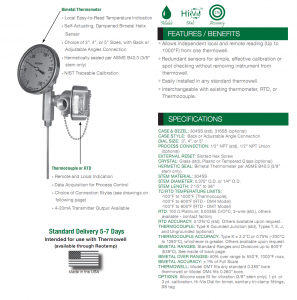 Dual Mode Thermometer | Cleveland Instrument-CIC